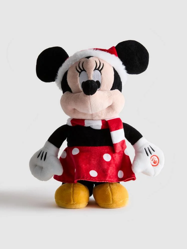 🎄 Minnie Mouse Navideña Bailarina y Musical – Producto Oficial Disney ...